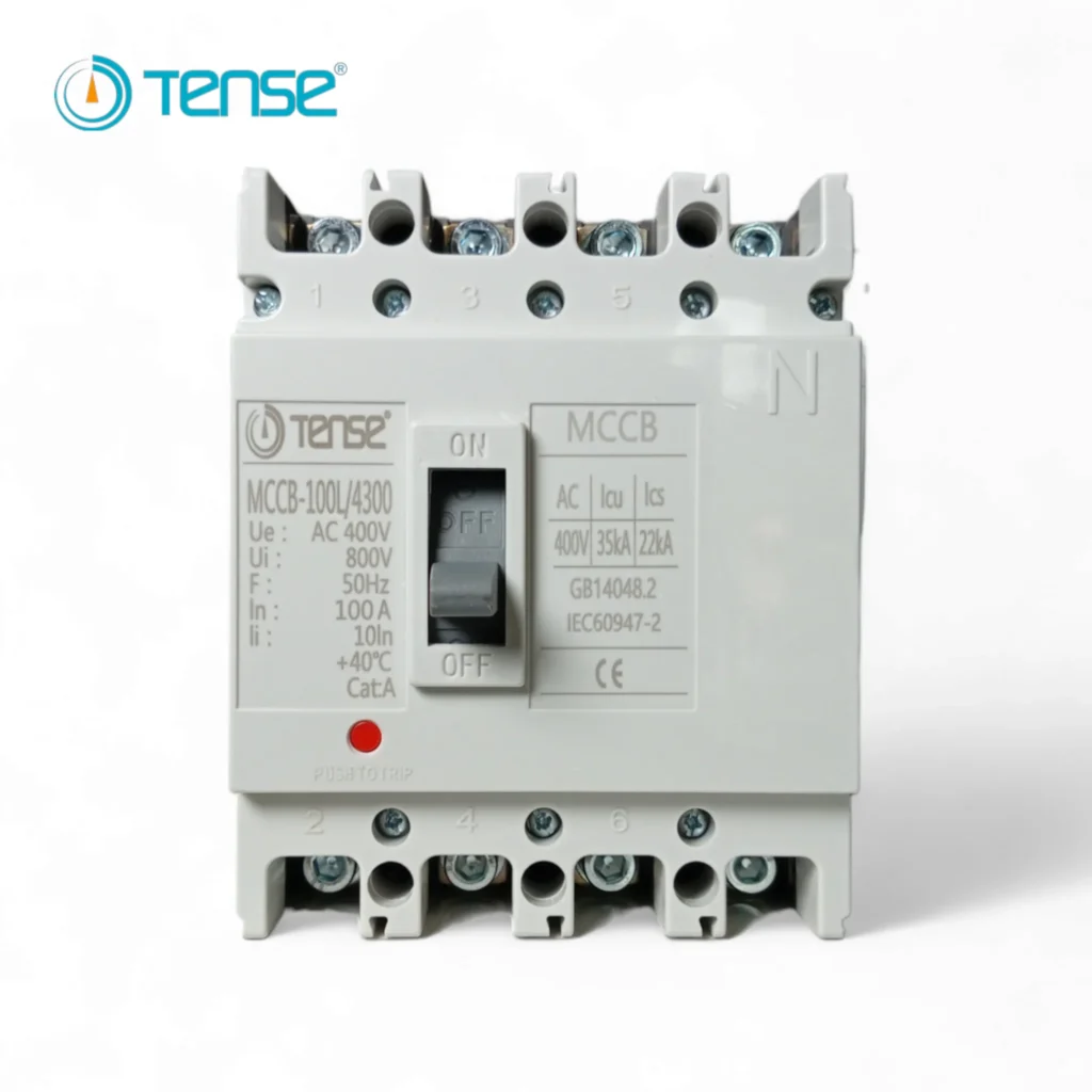 Tense AC BREAKER MCCB 4P 100A
